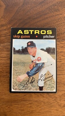 1971 Topps Skip Guinn #741 Houston Astros High Number EX | eBay