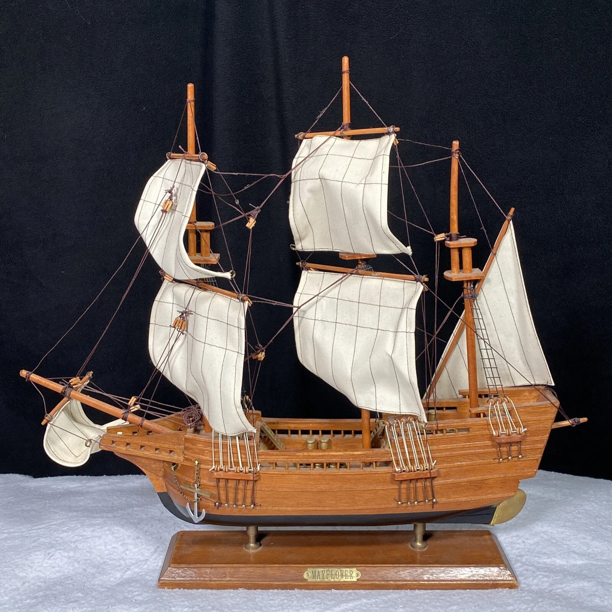 Antique Mayflower Ship Model