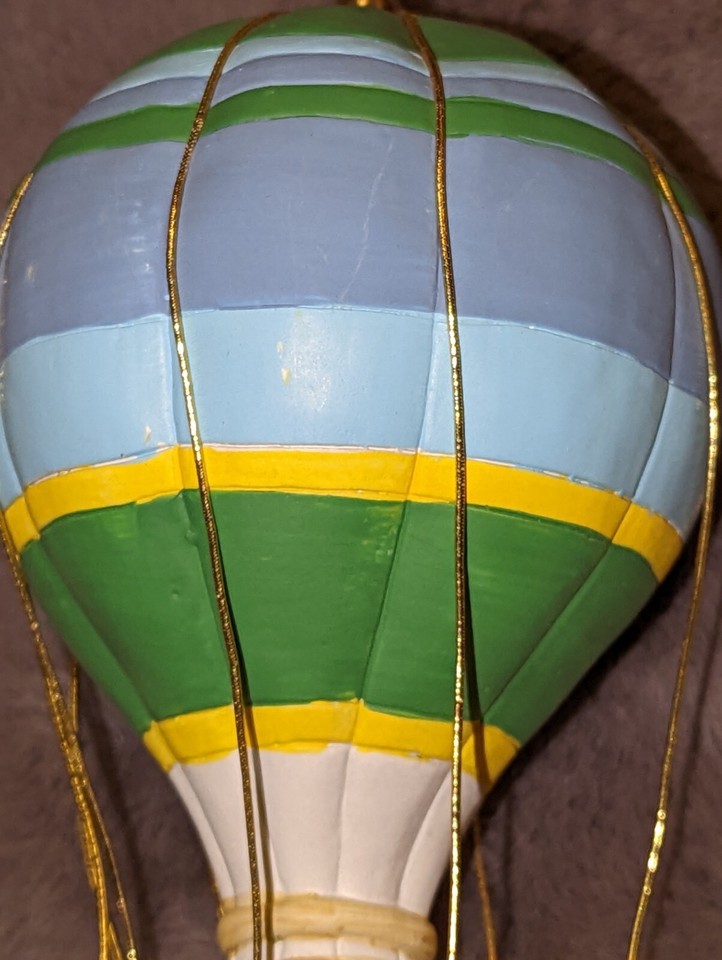 Vintage George Good Hot Air Balloon Music Box | eBay