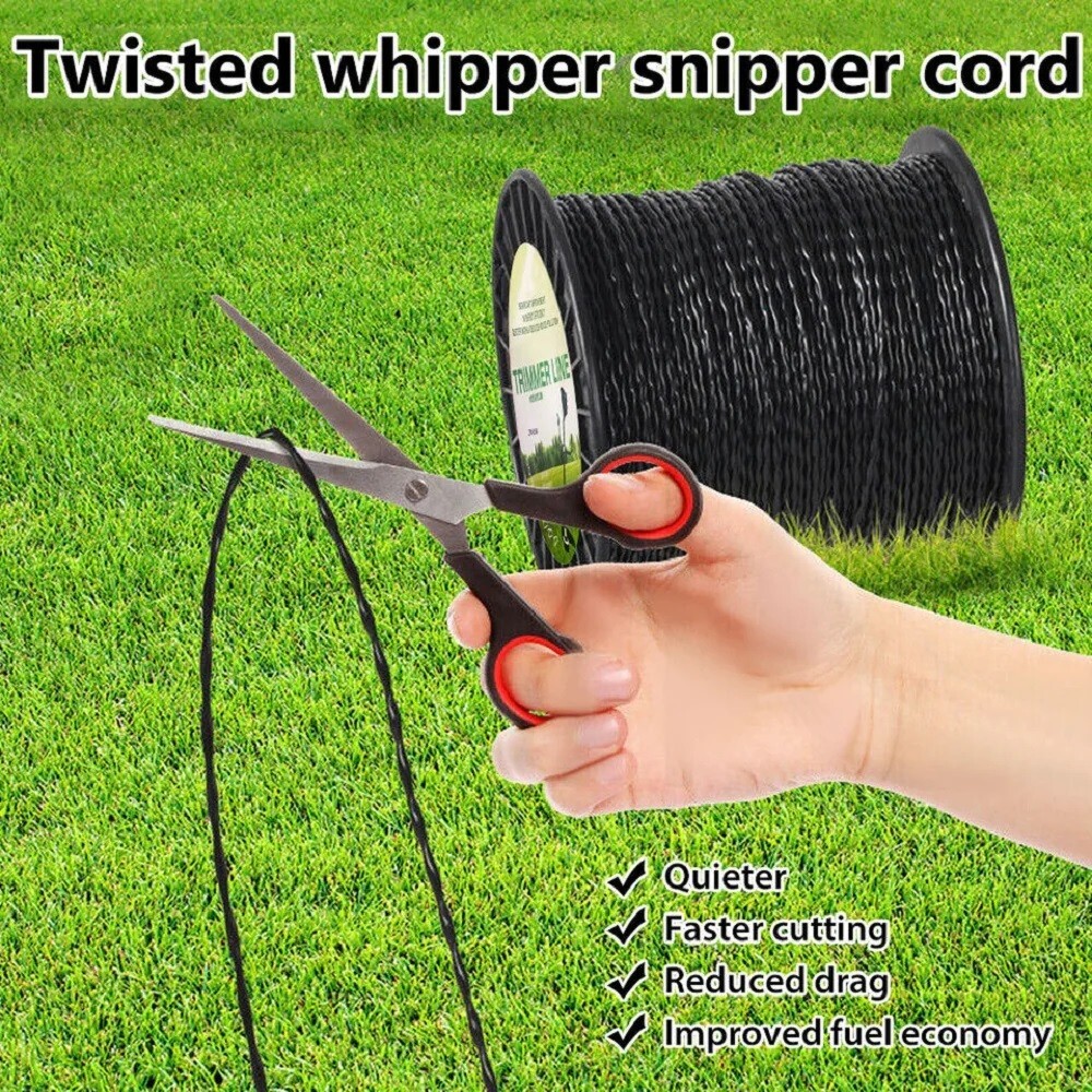 Trimmer Line Spiral Twist String 2.7MM x 264M Brush Cutter Whipper ...