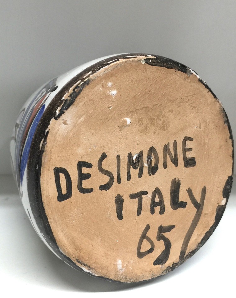 Rare MCM 1965 Giovanni De Simone (DeSimone) Signed Pitcher w Picasso ...