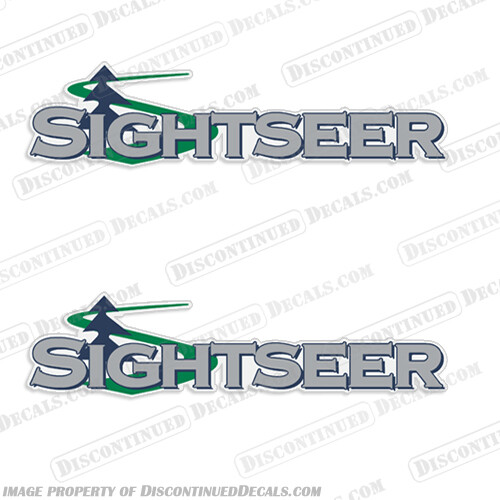 Fits Winnebago Sightseer RV Decals - Pair (Set of 2) - 4.5" H x 17" L ...