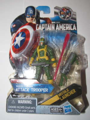 Marvel Universe 3.75 action figure Captain America Hydra Attack Trooper ...