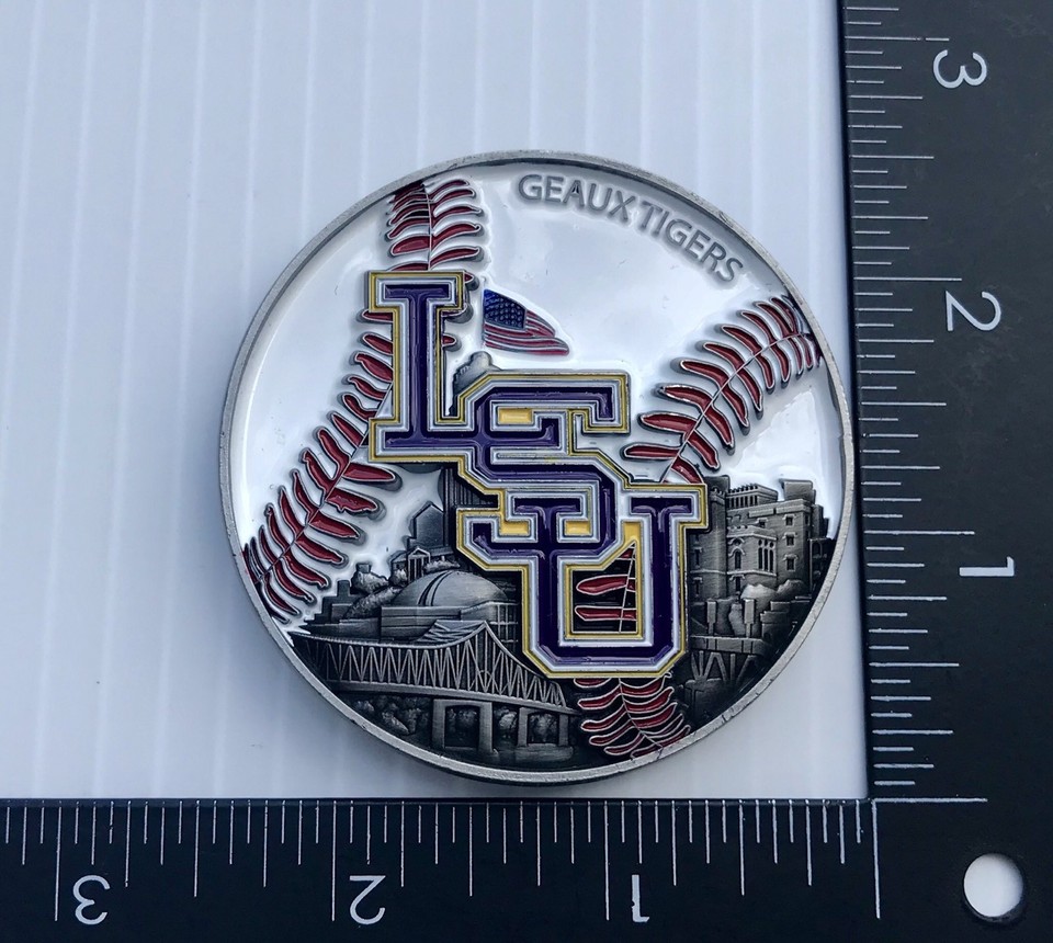 LSU Tigers Baseball World Series Champions Challenge Coin Bertman ...