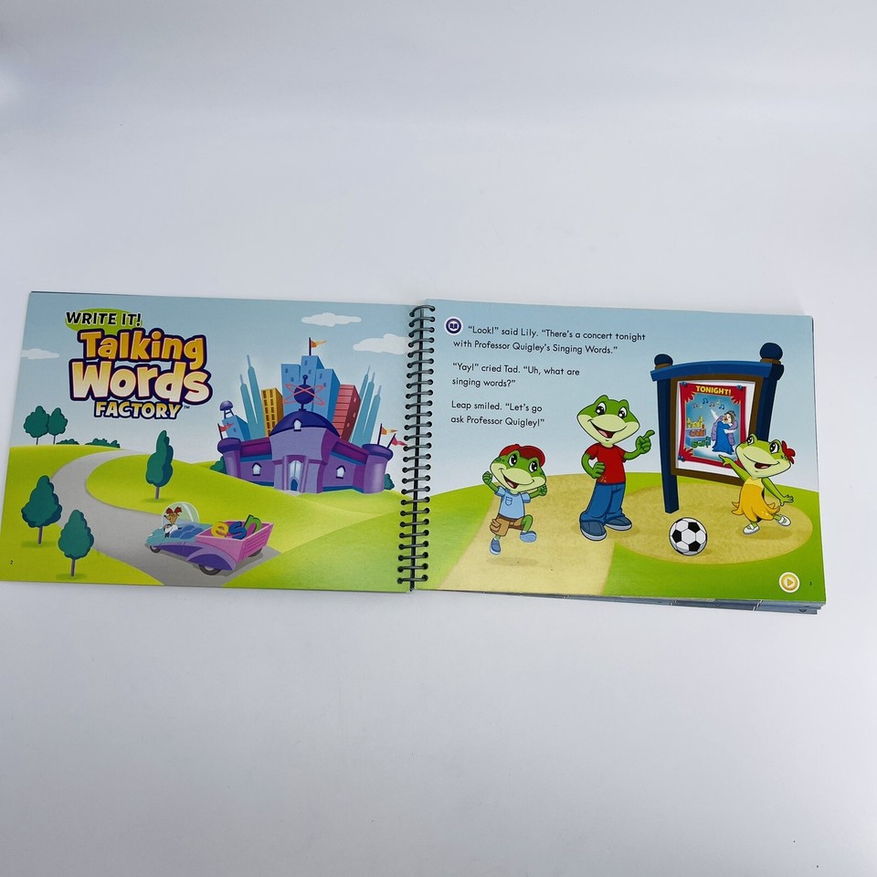 LEAPFROG LEAPREADER WRITE IT TALKING WORDS FACTORY HOME SCHOOL STEM ...