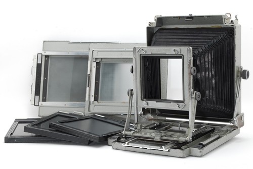 [EXC +5] Toyo Metal Field 4x5 + 4 3/4 x 6 1/2 Camera Sakai Special ...