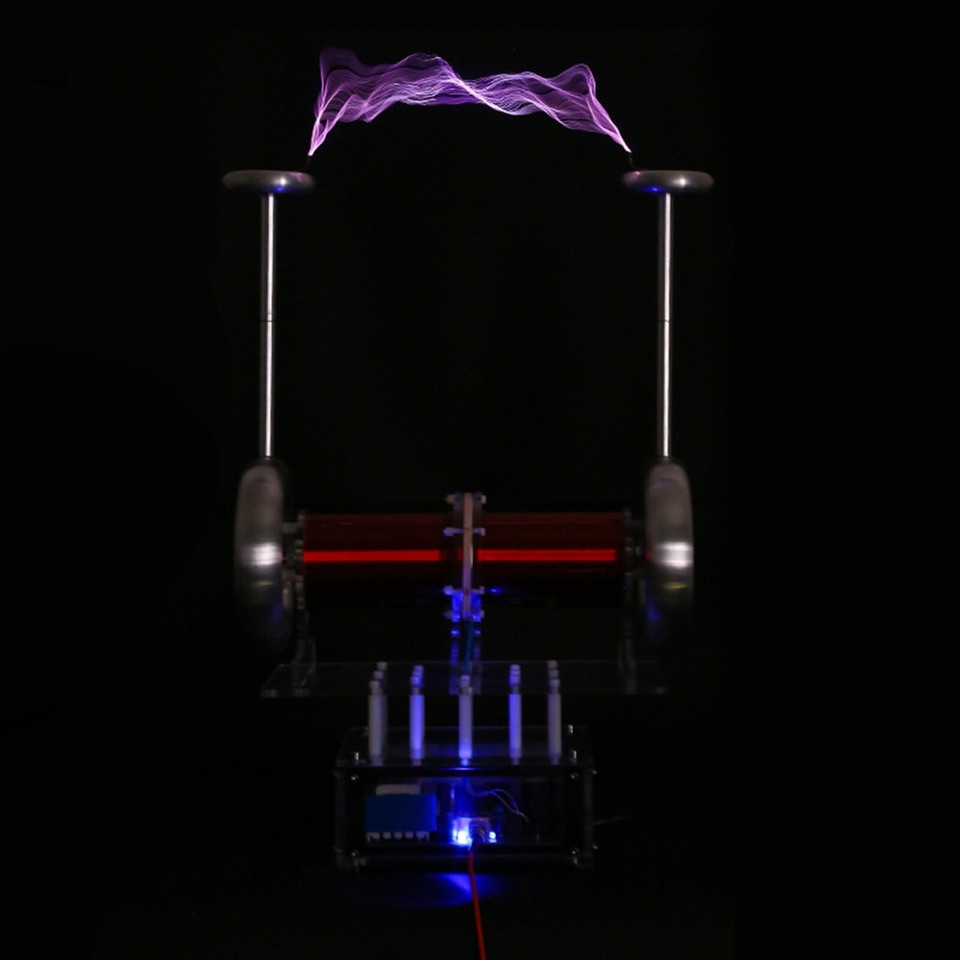 Music Tesla Coil Bipolar SSTC Type Artificial Lightning Electromagnetic ...