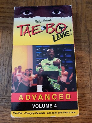 Tae Bo Live Advanced Volume 4 VHS | eBay