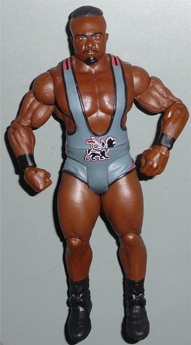 BIG E in Gray - WWE Mattel Basic Series 44 #56 Wrestling Action Figure ...