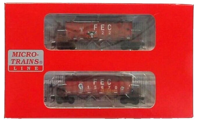 N Scale Micro Trains 98305079 Florida East Coast FEC Ortner 3-Bay ...