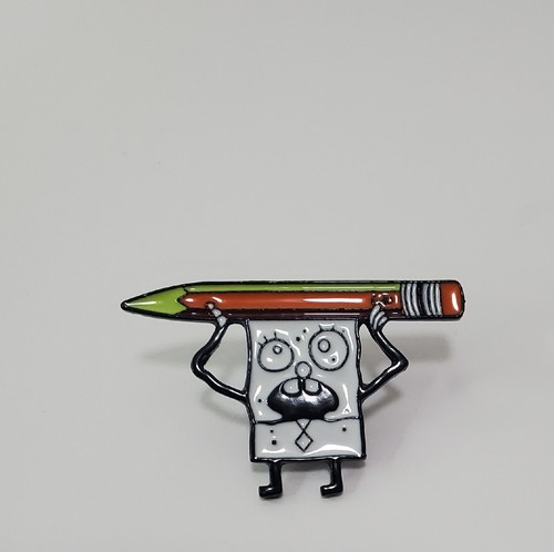 Sponge Bob Doodle Bob Pin | eBay