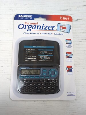 Rolodex Personal Organizer RFNA-2 - NEW - Stores 100 Items | eBay