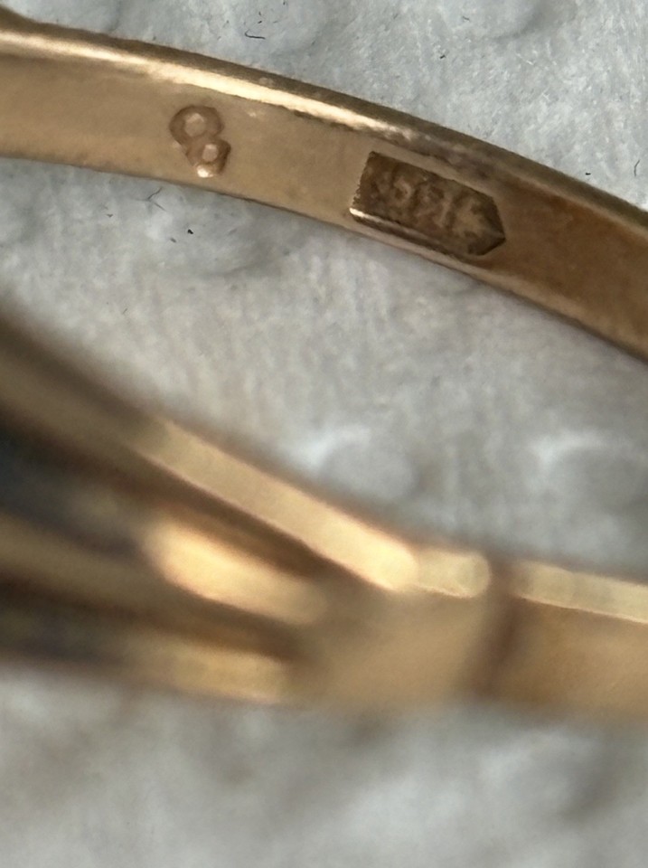 Vintage 14k Amber Marquis Cut Ring, Old Beauty, Price Firm | eBay