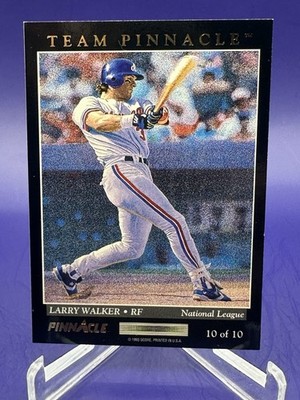 LARRY WALKER/ Joe Carter 1993 Pinnacle TEAM PINNACLE #10 - NM | eBay