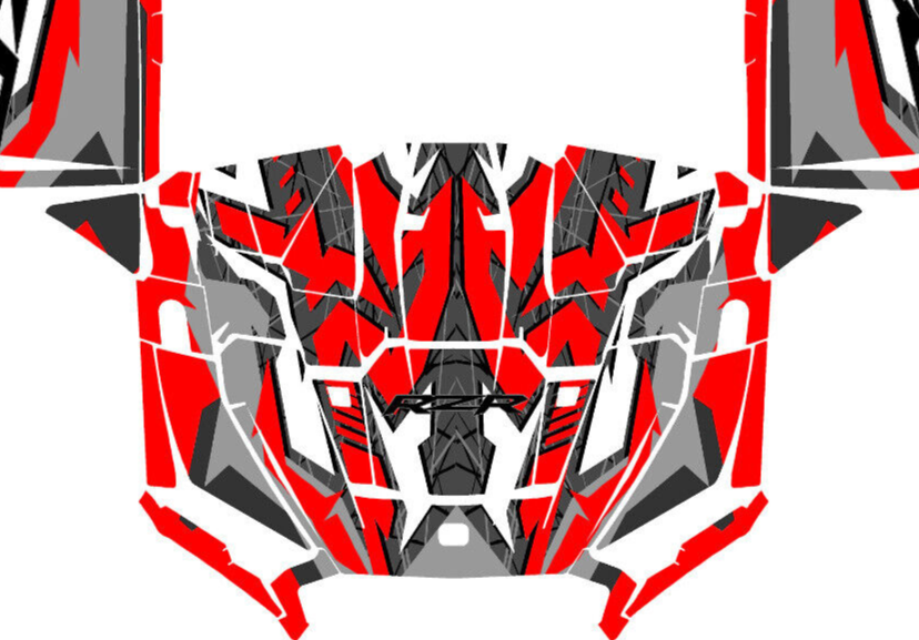 Decal Graphic Kit Vinyl Wraps UTV 2024+ Polaris RZR XP 1000 4 Door | eBay