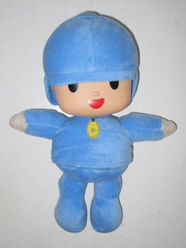Pocoyo Blue Plush Baby Boy Doll with Vinyl Rotating Head 9" | eBay