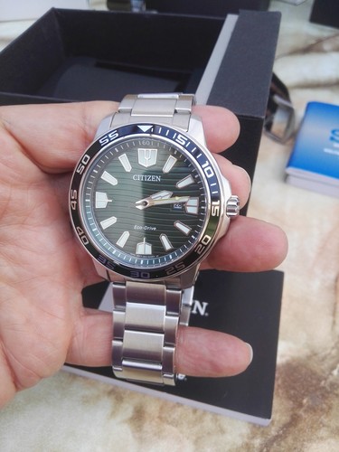 Citizen Eco Drive Green Men's Watch - AW1526-89X for sale online | eBay