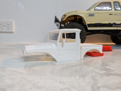 RC Body Shell 1/24 Scx24 Fcx24 -fj45 FJ40 Land Cruiser Toyota Crawler ...