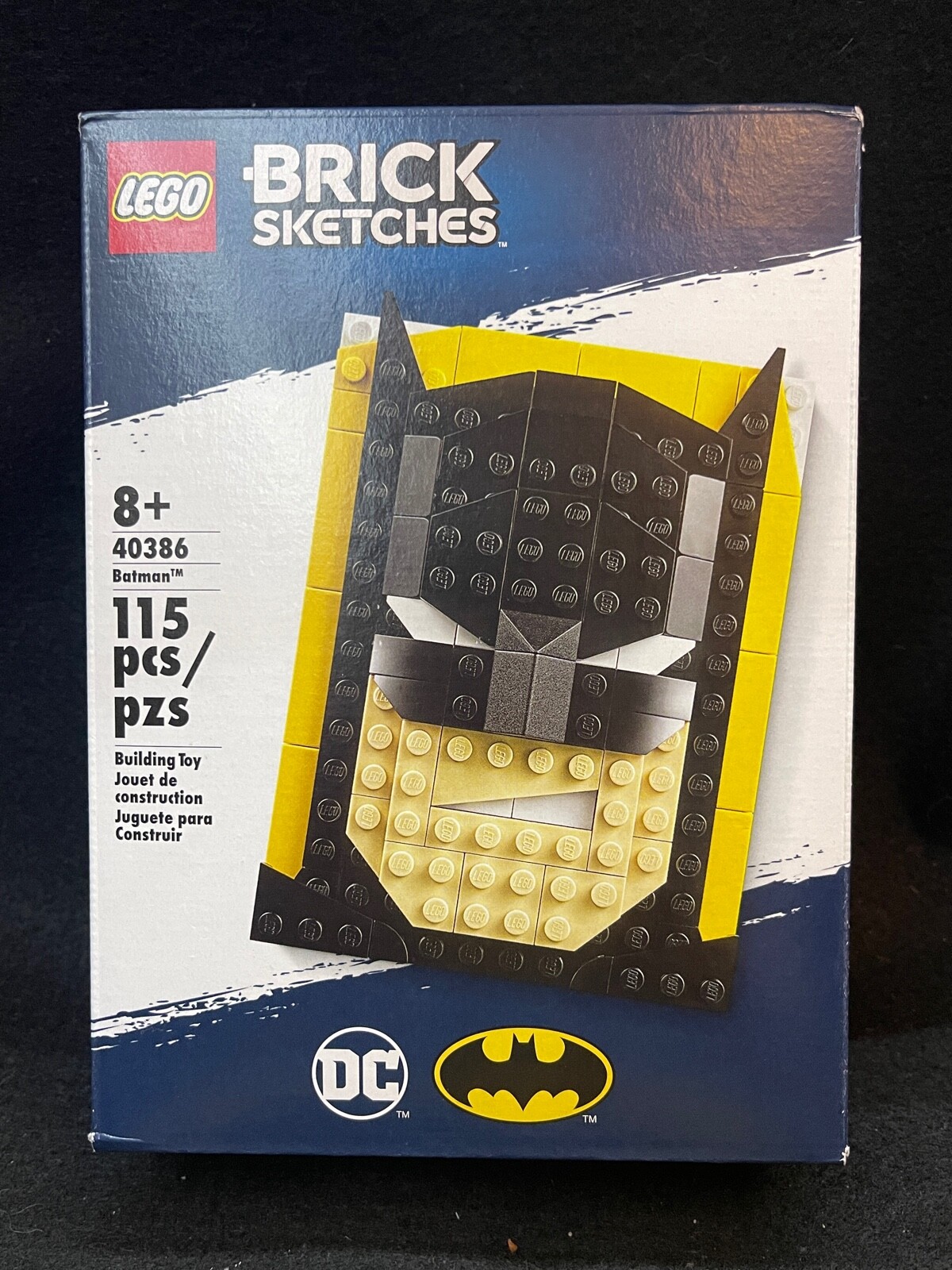 LEGO 40386 2020 Brick Sketches Batman New DC Comics Hero Justice League ...
