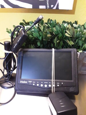 Haier HLTD7 Portable 7" Digital LCD TV/DVD Player | eBay