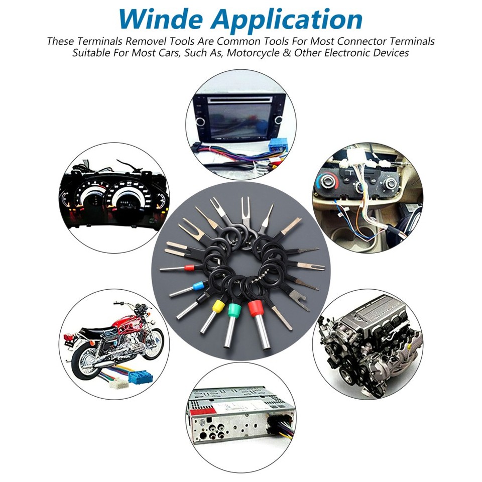 76 Pcs Connector Pin Removal Tool Kit: A Must-Have for Any Mechanic UK ...