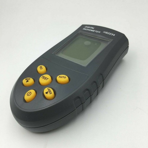 Laser Speed Tachometer/Calibration Ruler/Magnifier LP Turntable Record ...