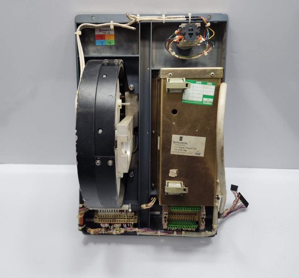 KONGSBERG NORCONTROL ETU 003 ENGINE TELEGRAPH UNIT WITH LIVER 8200014 ...