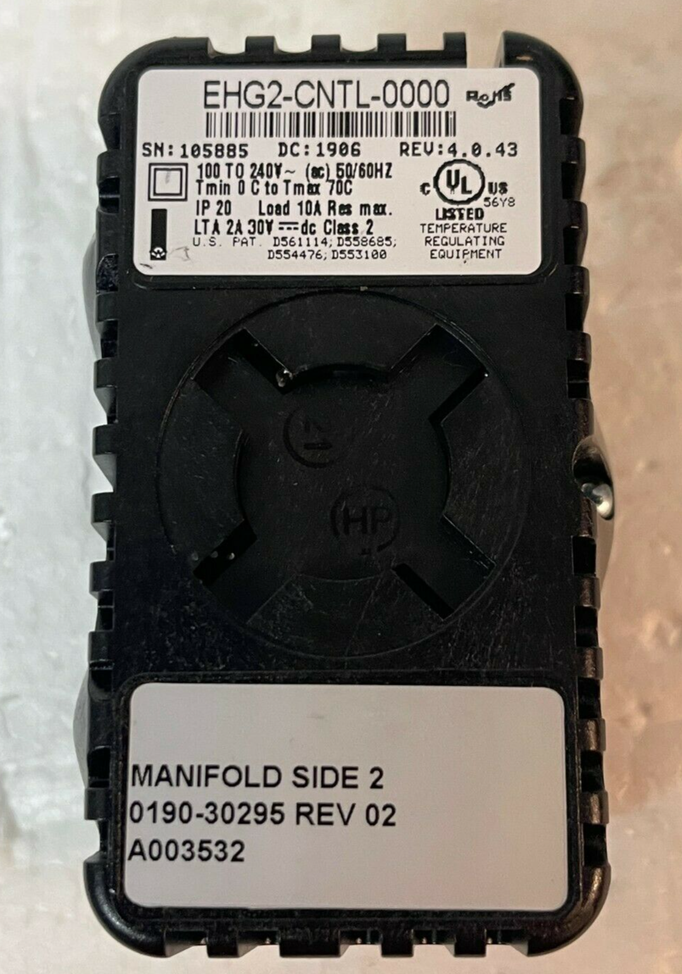 Watlow Ehg2-cntl-0000 Temperature Safety Limit Controller EHG Sl10 for ...