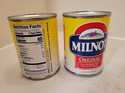 Milnot Evaporated Filled Milk 12 Oz Can Exp September 2023 Homemade ...