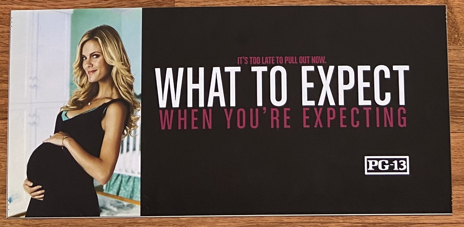 🌟 What To Expect When You're Expecting - Movie Theater Mylar / Poster ...