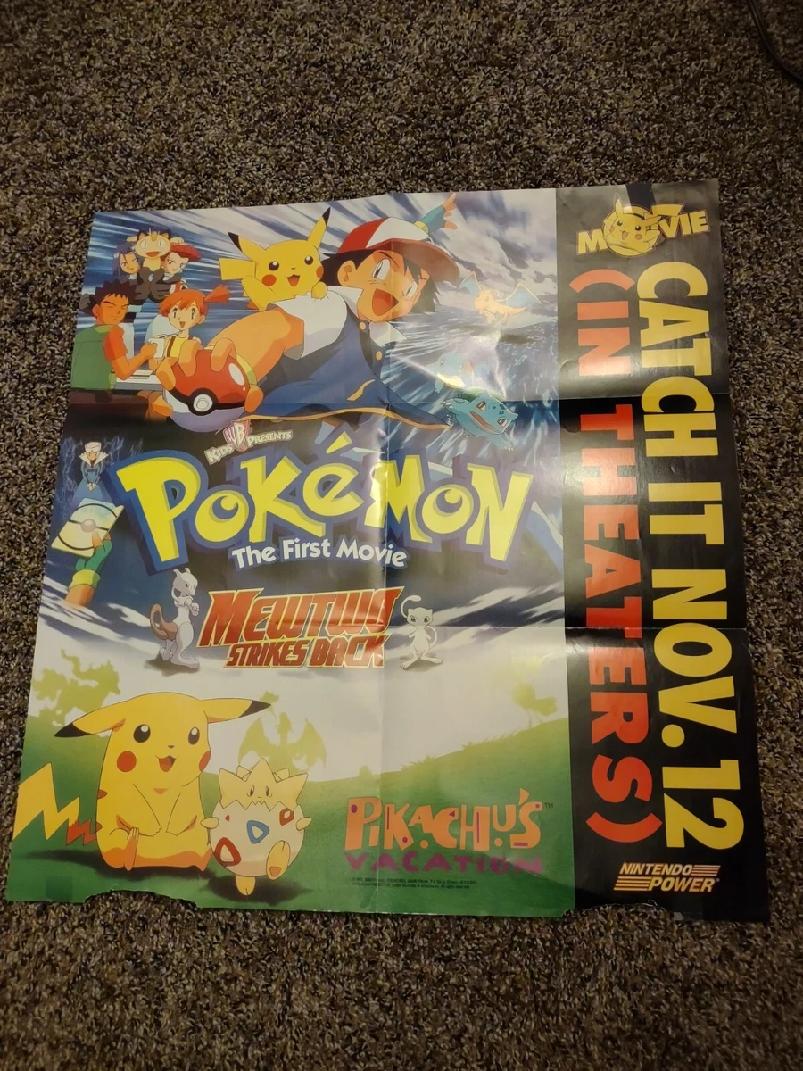 Pokemon Mewtwo Strikes Back Poster