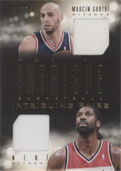 2013-14 Panini Intrigue - Intriguing Pairs Jerseys Marcin Gortat, Nene ...
