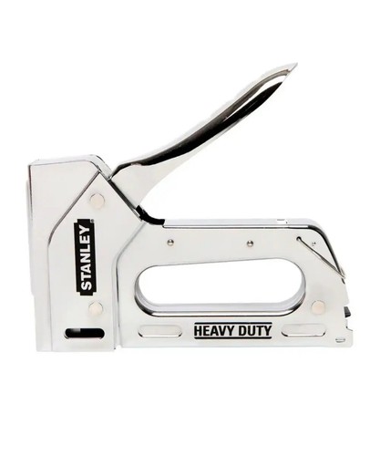 Stanley TR110 Heavy Duty Steel Staple Gun, Squeeze Trigger uses TRA700 ...