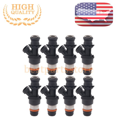 SET OF 8 FOR DELPHI FUEL INJECTOR FOR MARINE 8.1L 25348180,17113739 ...