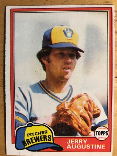 1981 TOPPS #596 JERRY AUGUSTINE | eBay
