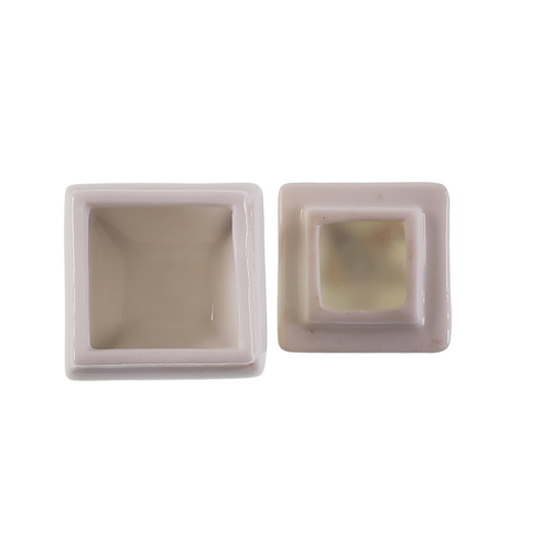 Masonic Temple - F.N. Kistner Co - Miniature Porcelain Trinket Box 1.5 ...