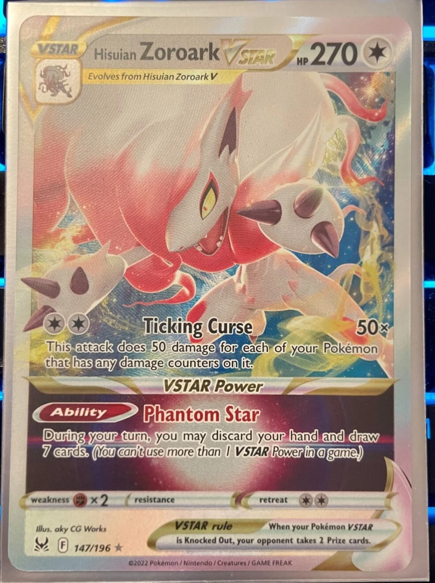 Zoroark Pokemon Card 1000 Damage