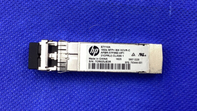 E7Y10A HP 16Gb SFP+ short wave SFP+ SW XCVR-C transceiver 793444-001 ...