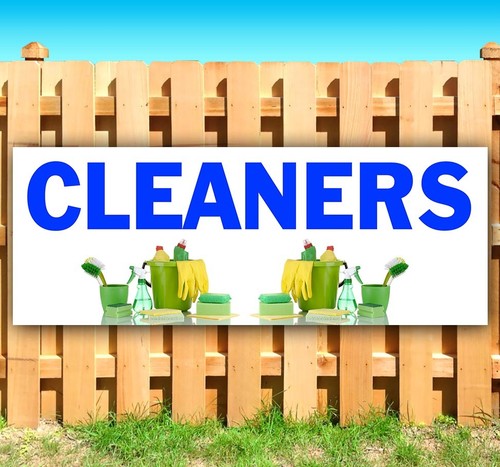 CLEANERS Advertising Vinyl Banner Flag Sign Many Sizes Available USA | eBay