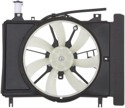 New Radiator A/C Condenser Cooling Fan Assembly For 07-18 Toyota Yaris ...