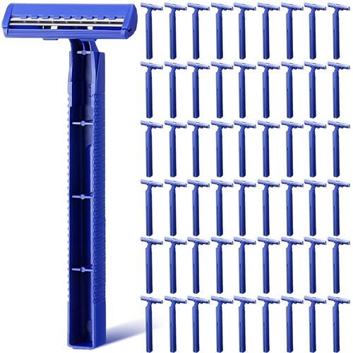 500 Pcs Disposable Twin Blade Razor Shaving Safety Razor for Men ...