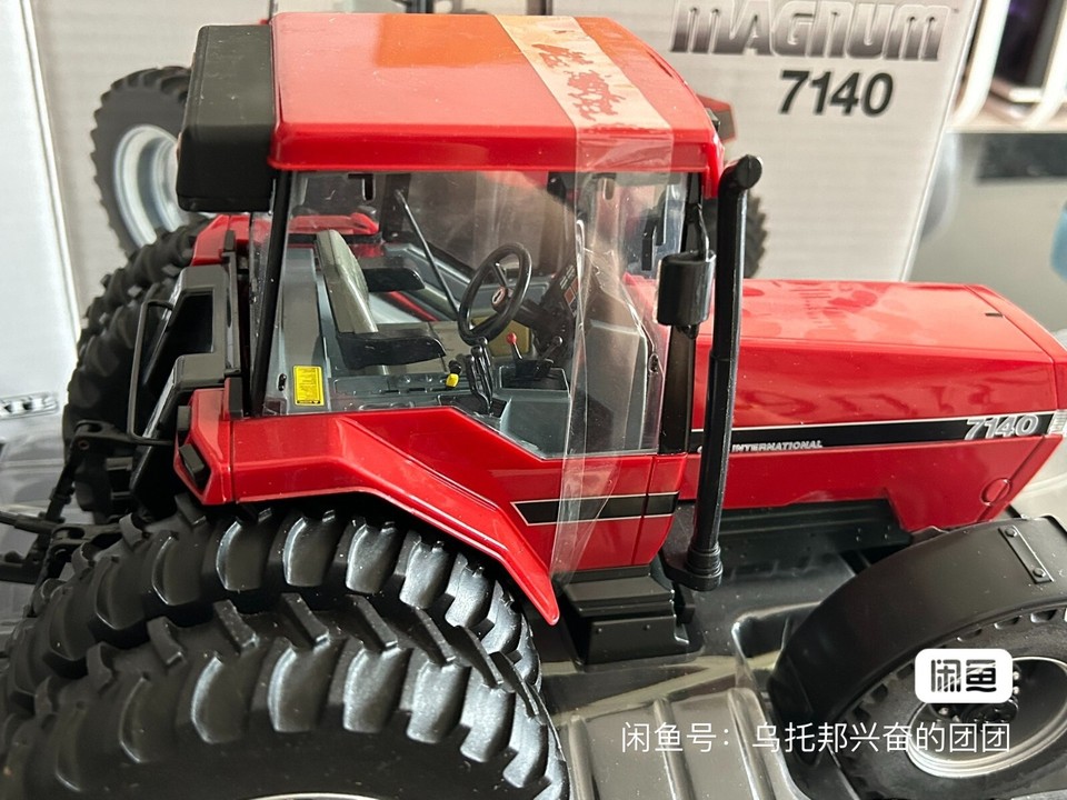 RARE-ERTL 1/16 CASE IH 1987 MAGNUM Tractor 7140-Open Cab & Engine-RED ...