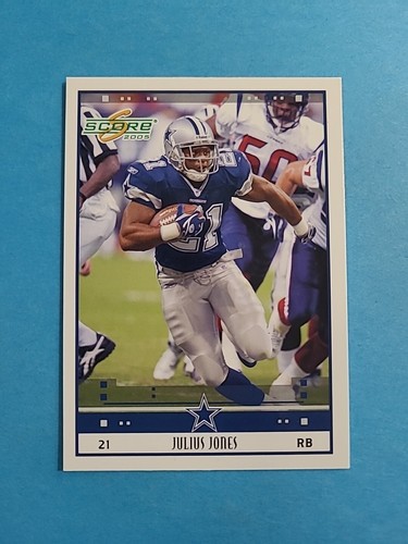 Julius Jones 2005 Score Football Card # 74 I3350 | eBay