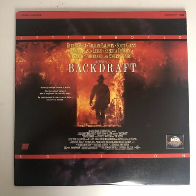 Backdraft (Laserdisc CLV/CAV, 1991) 96894113162| eBay
