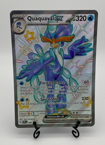 Pokémon Trading Card Game TCG Promo Jumbo Oversized Quaquaval EX SVP ...