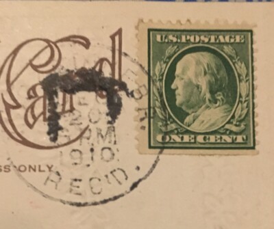 US STAMP 1908 Benjamin Franklin 1 CENT Green Scott No 331 Used | eBay