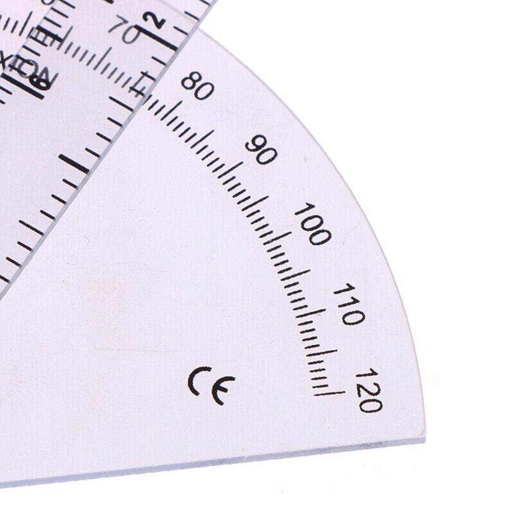 Professional 180 Degree Spinal Ruler Angle Ruler Protractor Finger ...