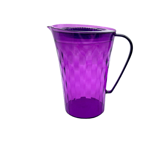 Tupperware Ice Prism Pitcher 2 Quart Purple Acrylic NOS | eBay