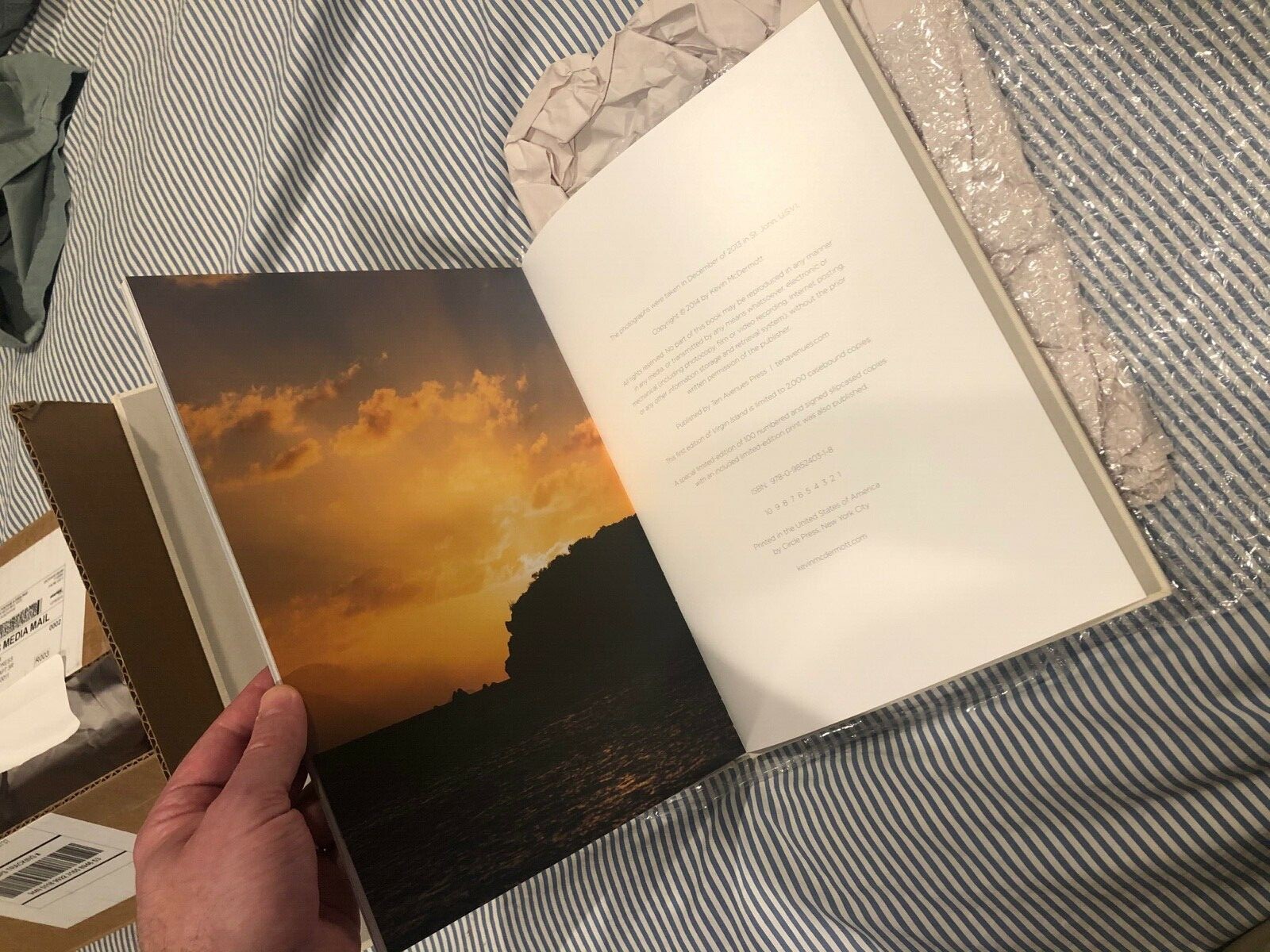 rare, signed coffee table book, Virgin Island : Todd Sanfield by Kevin ...