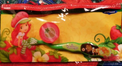 Strawberry Shortcake Travel Toothbrush Cap & Carrying Case Youth Child ...